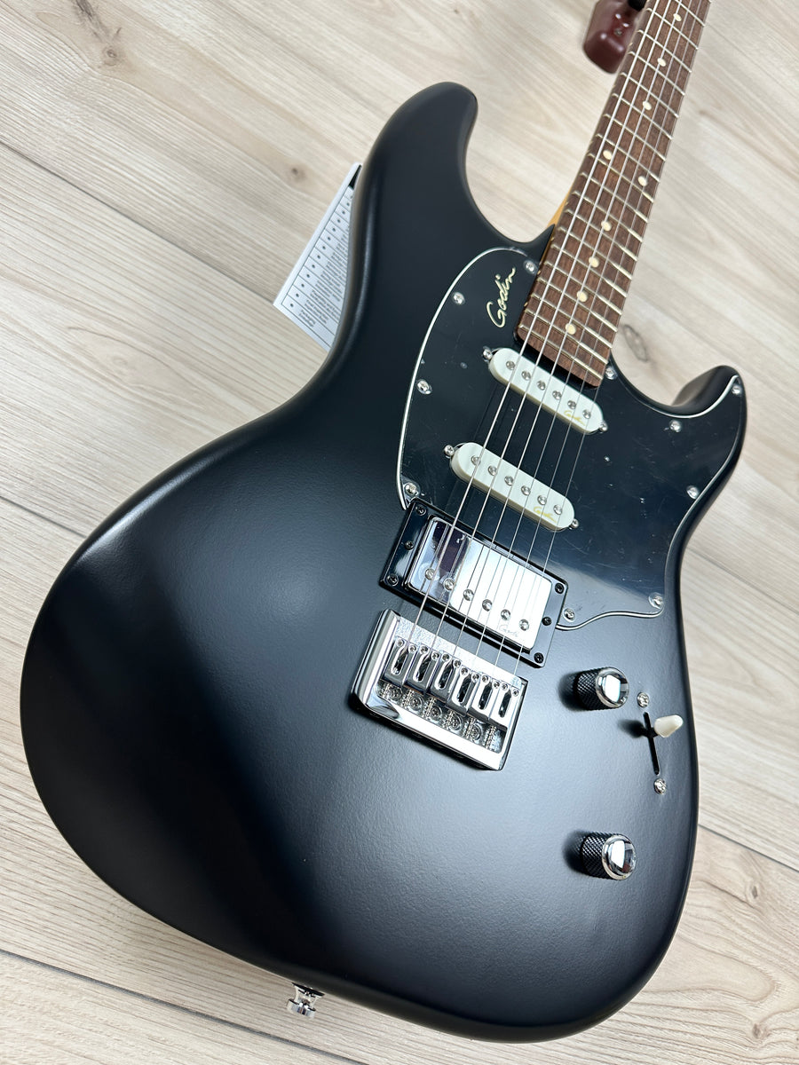 Godin Session HT HSS Electric Guitar Matte Black – CBN Music Warehouse