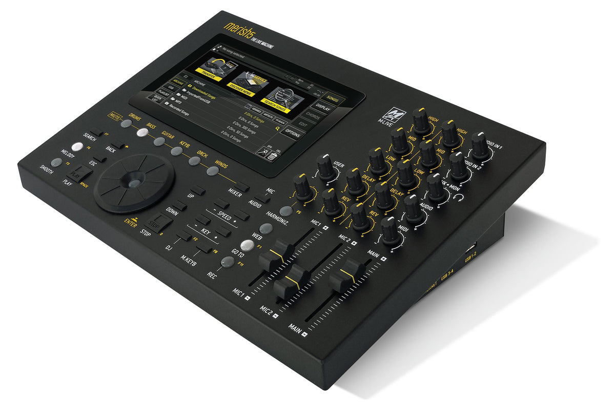 M-Live Merish5+ 512GB Stand-alone MIDI Mp3 & video player - Plus Editi ...